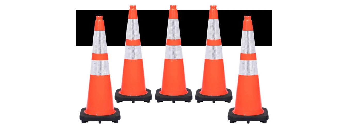 Complete Guide to Traffic Cone Sizes & Dimensions for Safety — Safety ...