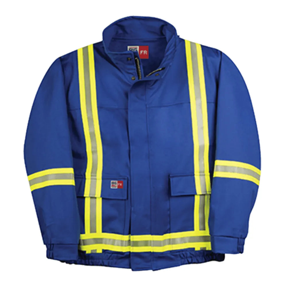 Blue Hi Vis Safety Jackets | Blue High Visibility Coats — Safety Vests ...