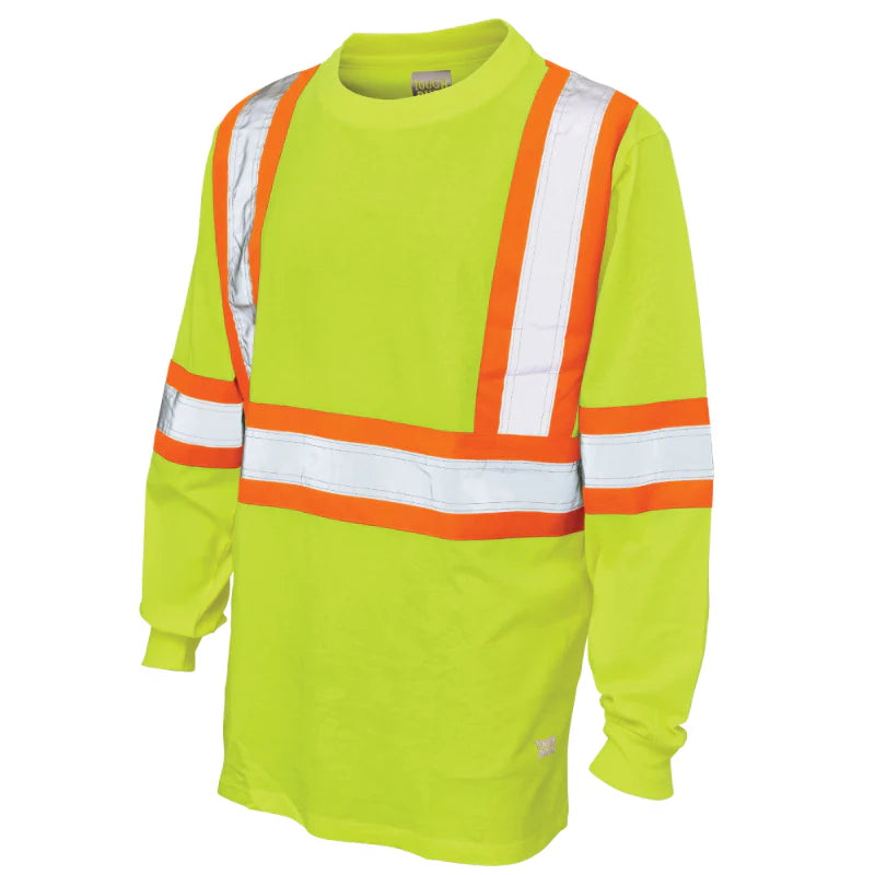 Medium High Visibility Shirts | Reflective Work Safety Shirt — Safety ...