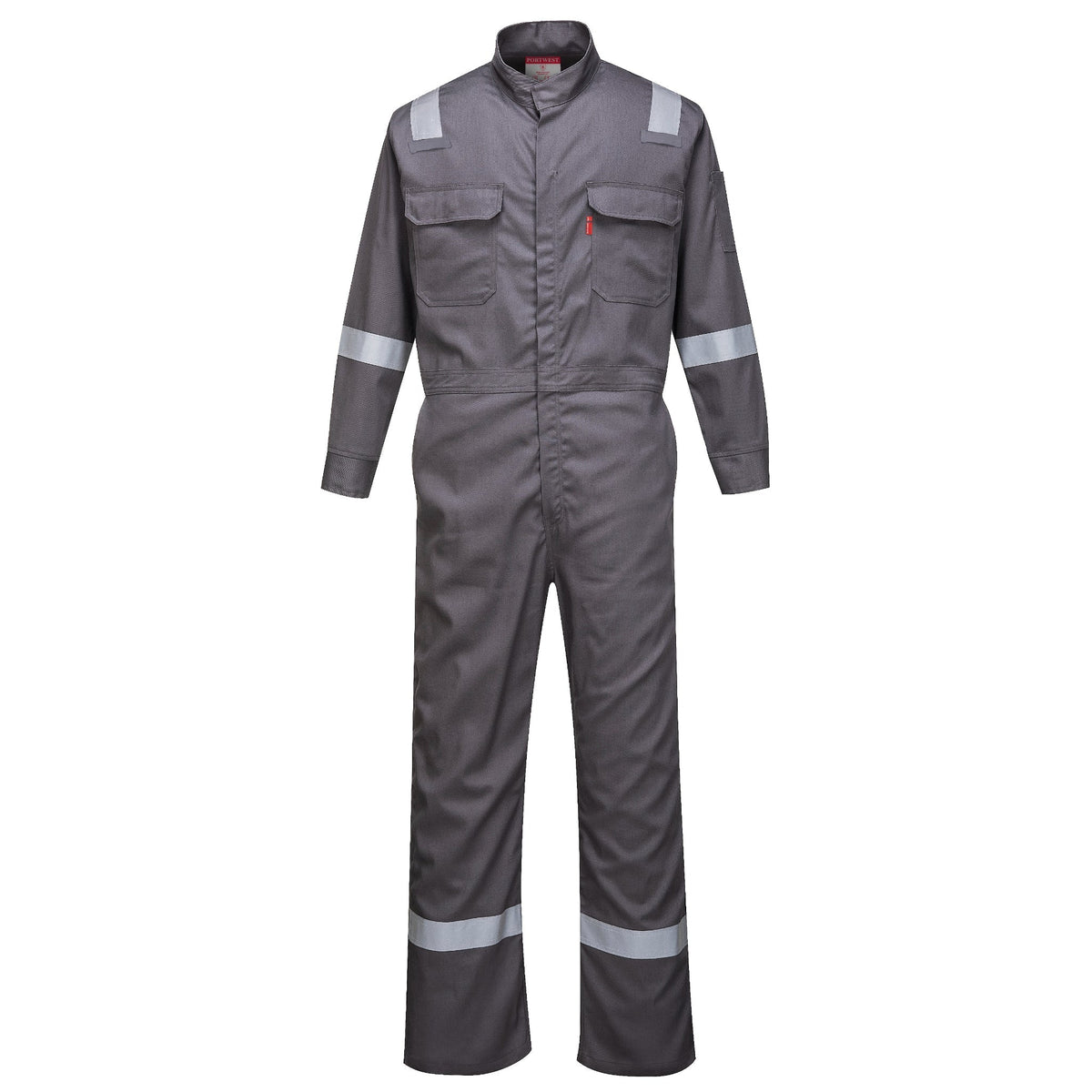Gray Coveralls for Men | Work Jumpsuit & Boiler Suits — Safety Vests ...