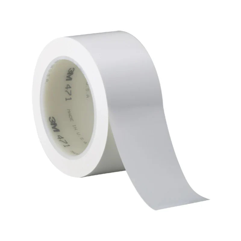 3M® 471 Premium Solid Tape - 5.2 Mil - 2" x 36 yds. - White — Safety ...