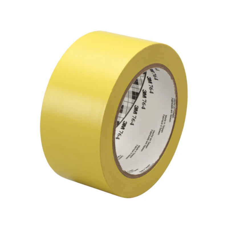 3M® 764 General Purpose Solid Tape - 5 Mil - 2" x 36 yds. - Yellow ...