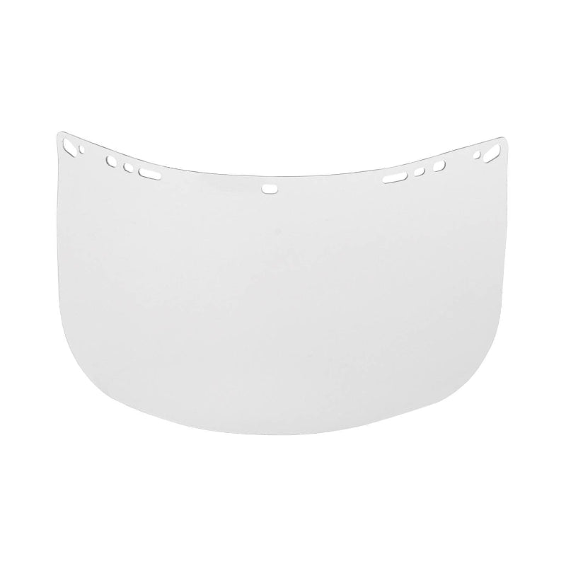 Bullard® Flat Multi-Fit Heat-formed Polycarbonate Visor - 860P — Safety ...