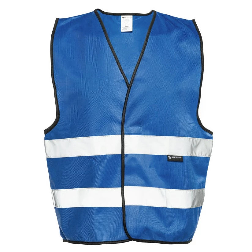 Two Band Reflective Solid Safety Vest - 103 Series - Royal Blue ...