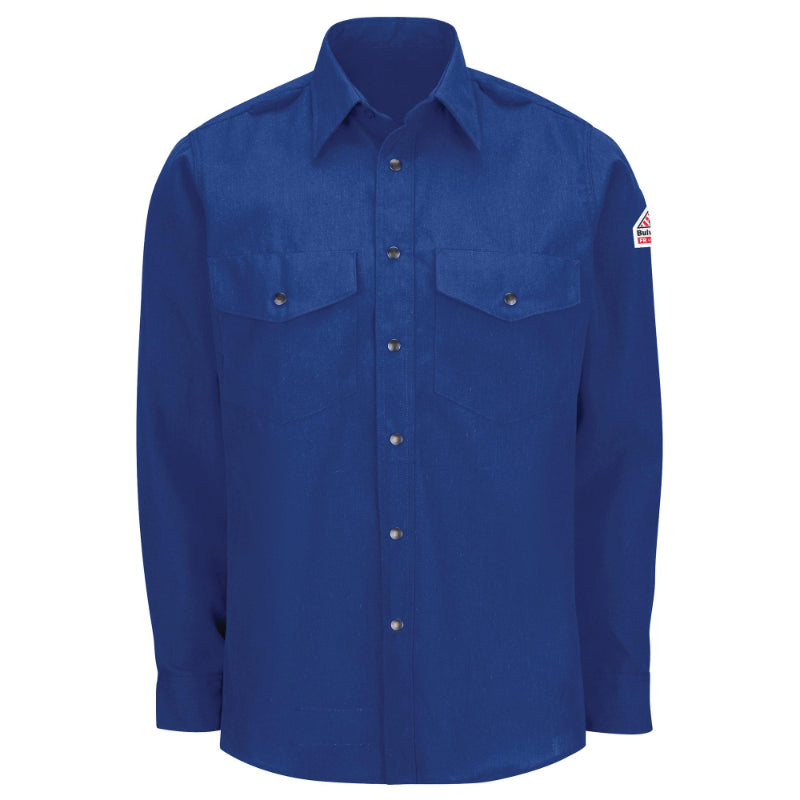 Bulwark® Men's Midweight Nomex FR Snap-Front Shirt - SNS6 — Safety ...
