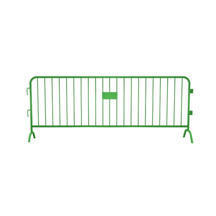 Crowdmaster® Crowd Control Powder Coated Steel Barricade - Bridge Feet ...