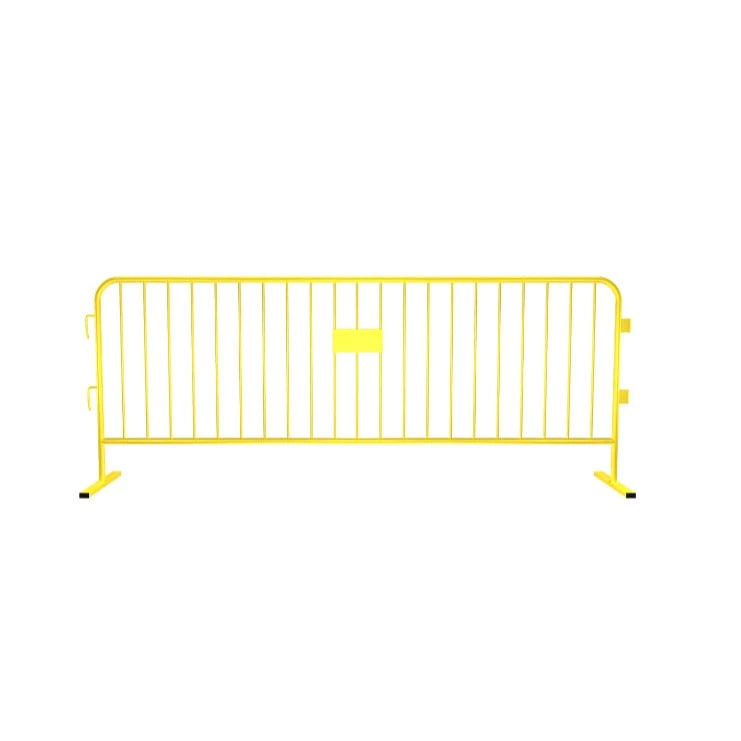 Crowdmaster® Crowd Control Powder Coated Steel Barricade - HD Flat Fee ...