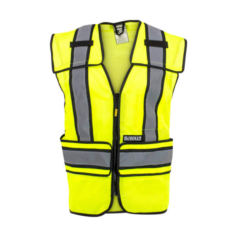 DEWALT® High Visibility Breakaway Mesh Vest - ANSI Class 2 - Type R ...