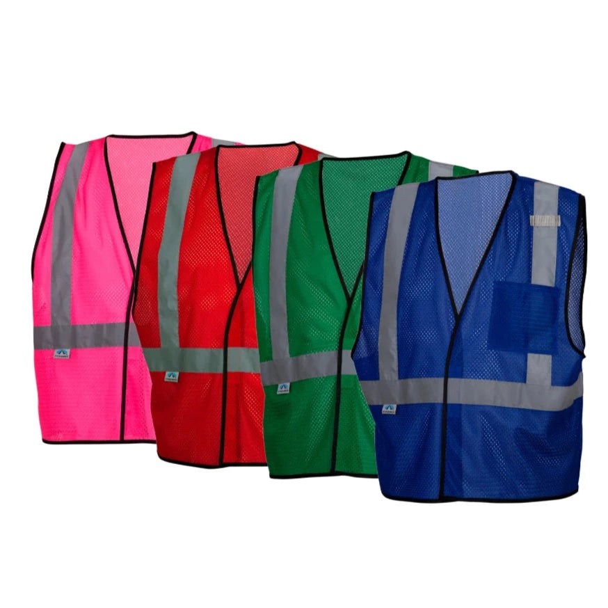 Pyramex® Lightweight Enhanced Visibility Mesh Safety Vest - RV12 ...