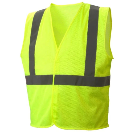 Pyramex® Lightweight Mesh Safety Vest - Type R ANSI Class 2 - RVHLM29 ...