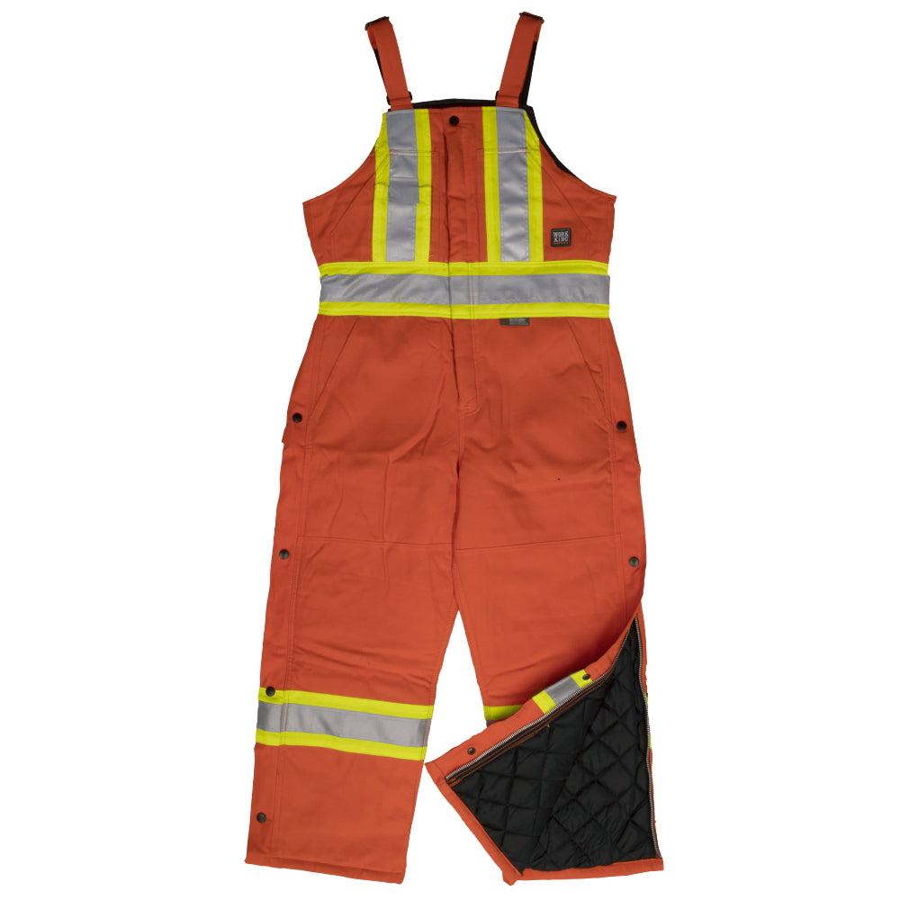Tough Duck® Hi Vis Insulated Safety Overall - X-Back - S757 — Safety ...