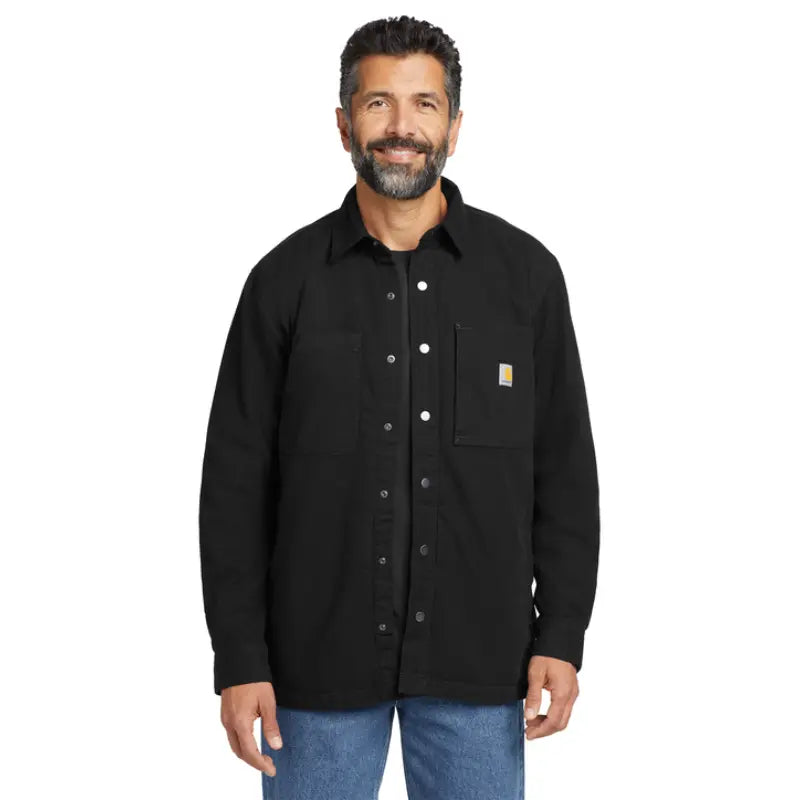 Carhartt® Rugged Flex® Fleece-Lined Shirt Jac - Relaxed Fit - CT105532 ...
