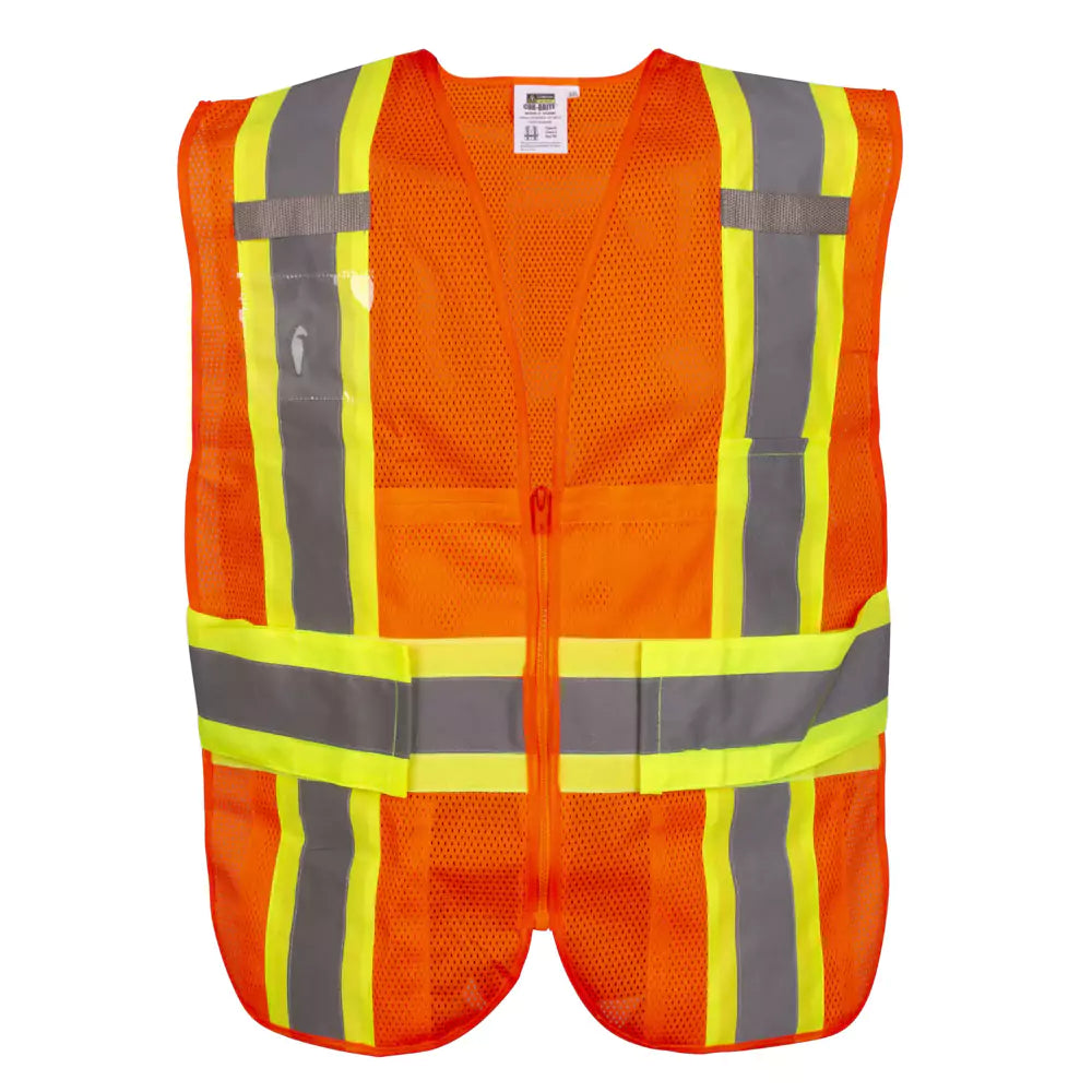Cordova Surveyors Safety Vest Cor-Brite® Type R Class 2 Heavy Duty ...