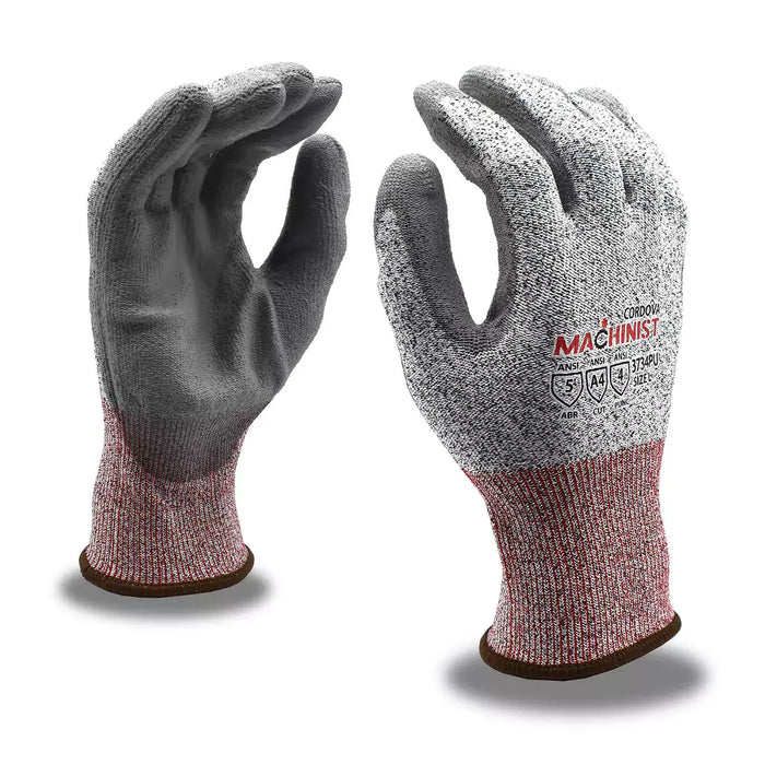 Cordova Safety Machinist Cut Resistant Gloves - 13-Gauge ANSI Cut Leve ...