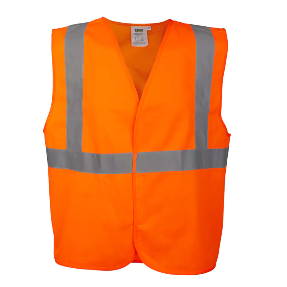 Cordova® Solid High Visibility Safety Vest - Hook & Loop Closure - ANS ...