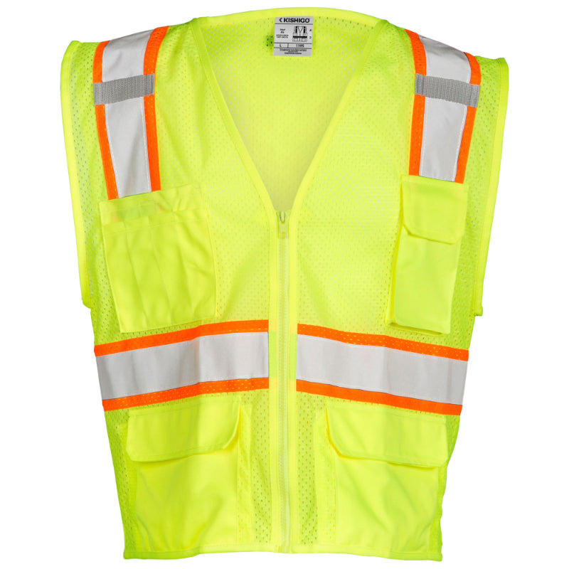 Kishigo® Ultra-Cool Hi Vis Safety Mesh Vest — Safety Vests and More
