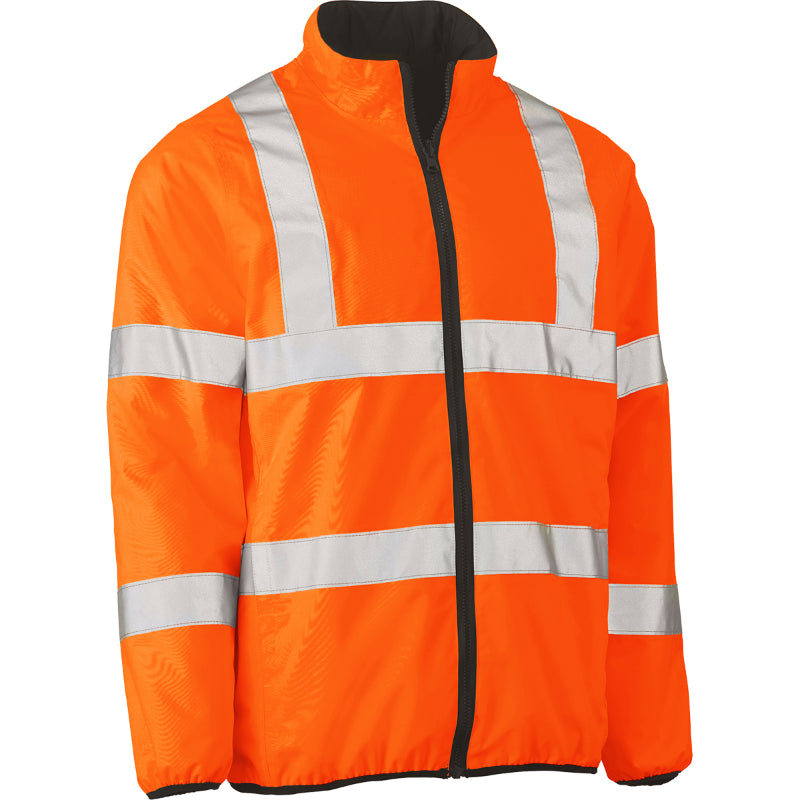 Bisley® Hi Vis Reversible Puffer Jacket - ANSI Class 3 Type R - 333M63 ...