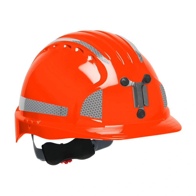 JSP® Evolution® Deluxe Standard Brim Mining Hard Hat with HDPE Shell ...