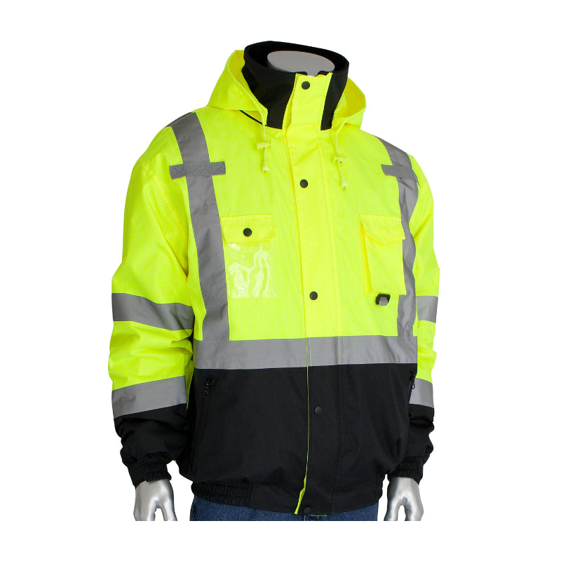 PIP® Rip Stop Premium Plus Bomber Jacket - ANSI Type R Class 3 - 333-1 ...