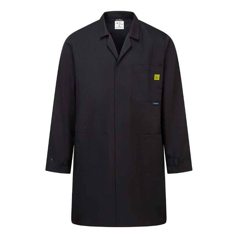 Portwest® Anti-Static Coat - Anti-scratch design - AS10 — Safety Vests and More