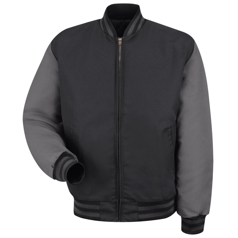 Red Kap® Duo-Toned Team Work Jacket - Insulated Brass Zipper - JT40 ...