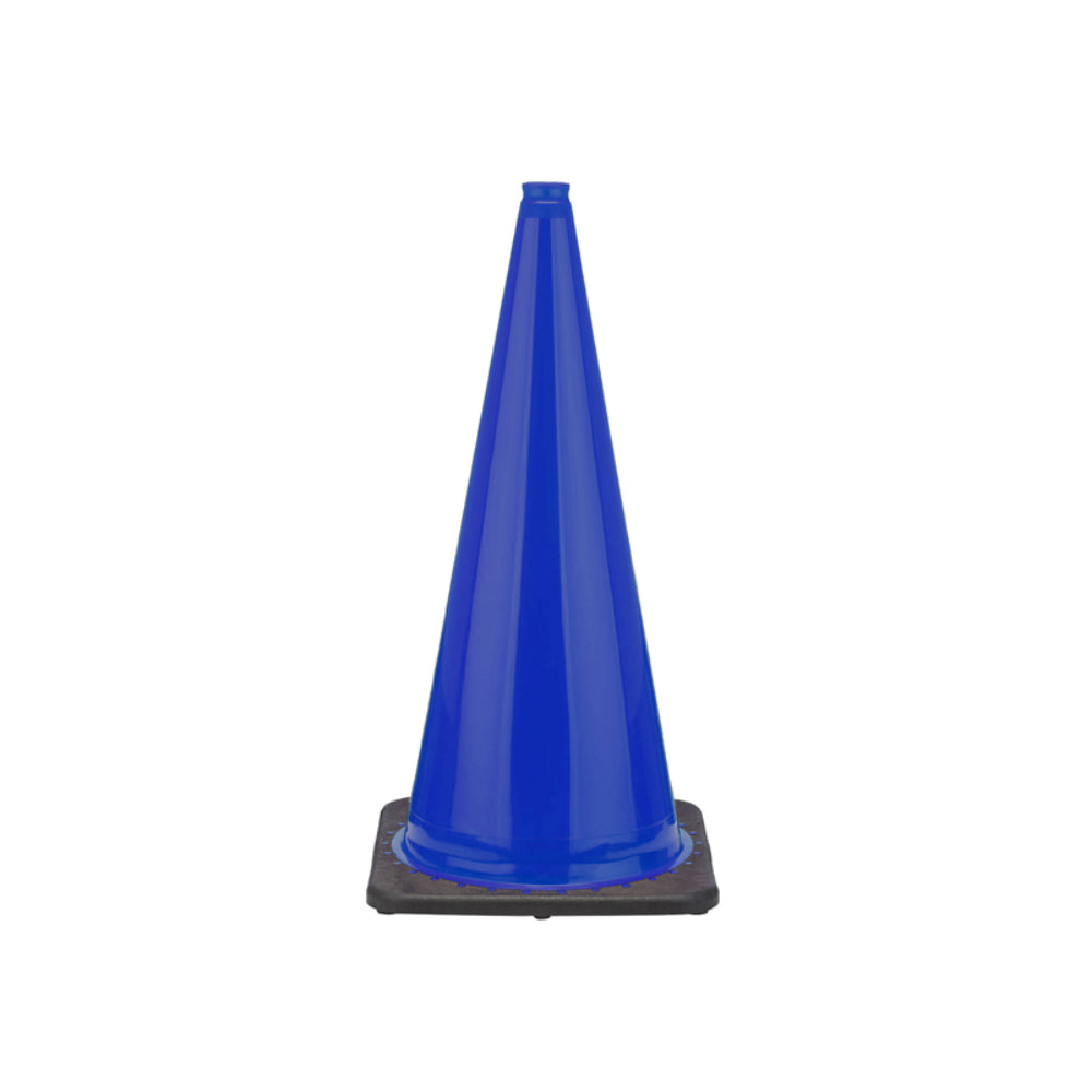 28" JBC Traffic Safety Cone - Navy Blue - 7 Lbs - No Collars — Safety ...
