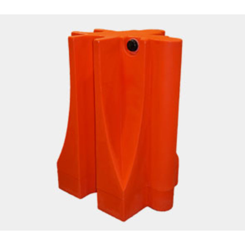 Water Fillable Safety Corner Barricades - 32" H x 18" L x 18" W - 22 L ...