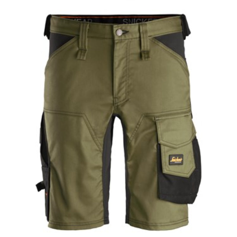 Snickers® Workwear Stretch Shorts – 4-Way Flex & Durable Reinforcement ...