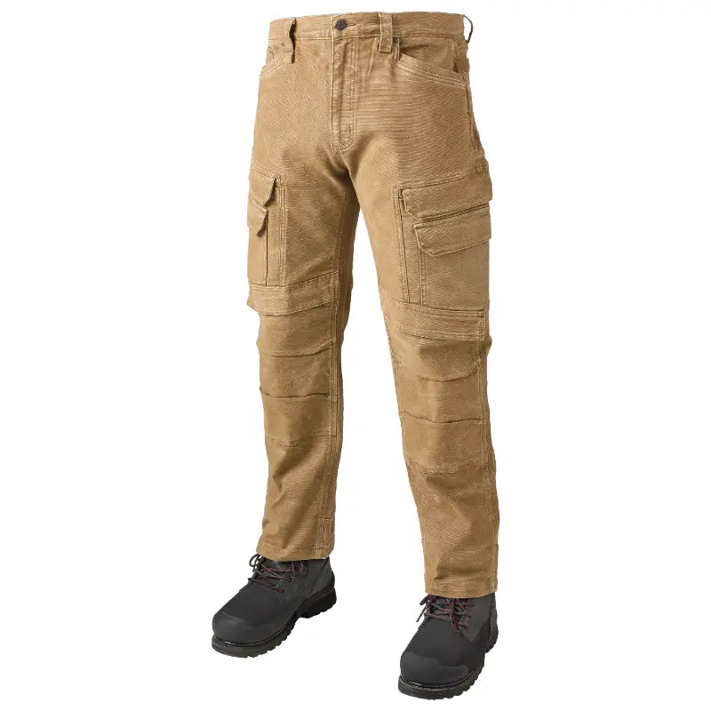 Tough Duck® Flex Washed Duck Cargo Pant - Fly Front Closure - WP15 ...