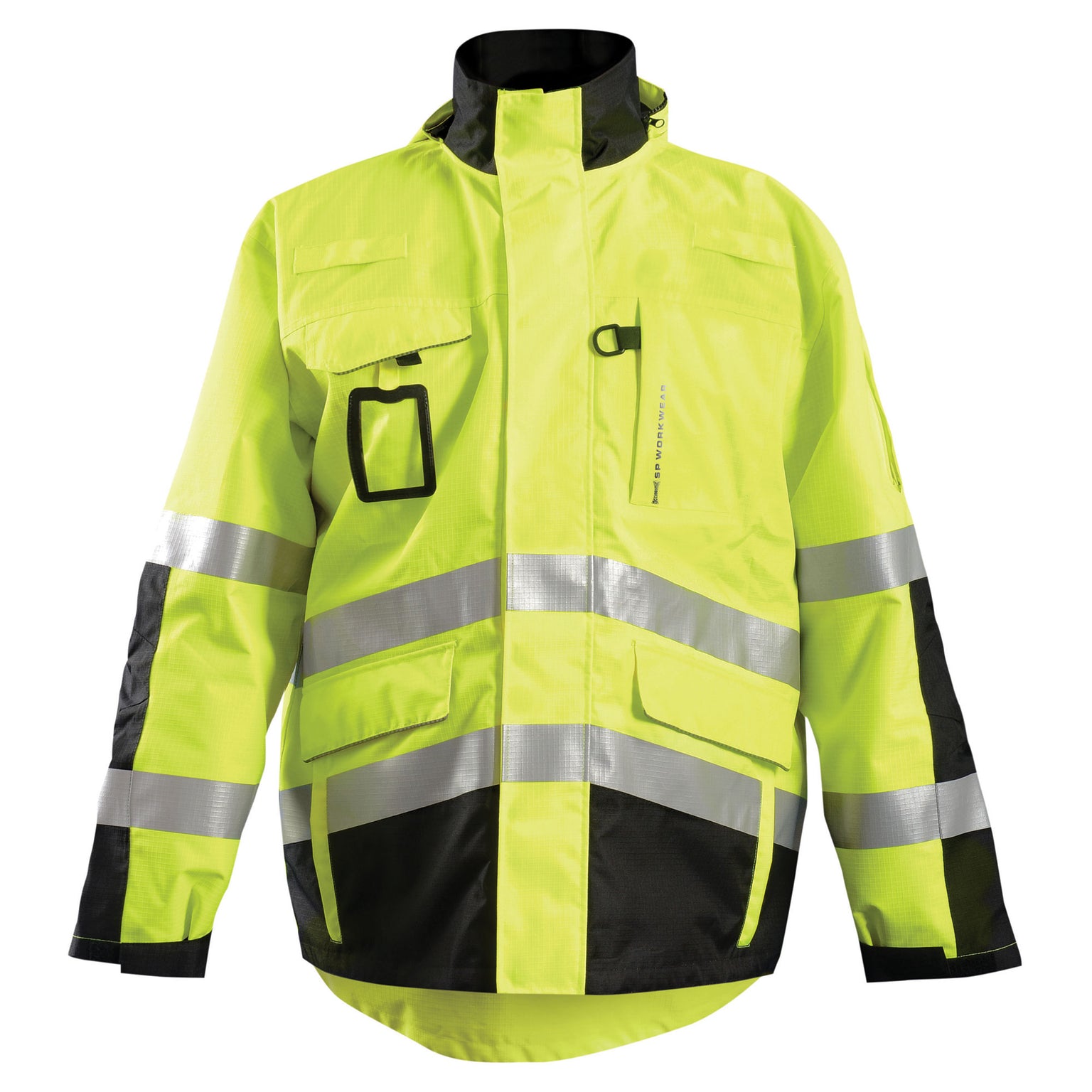 Hi Vis Jacket With Removable Lining / Sleeves — Safety Vests and More
