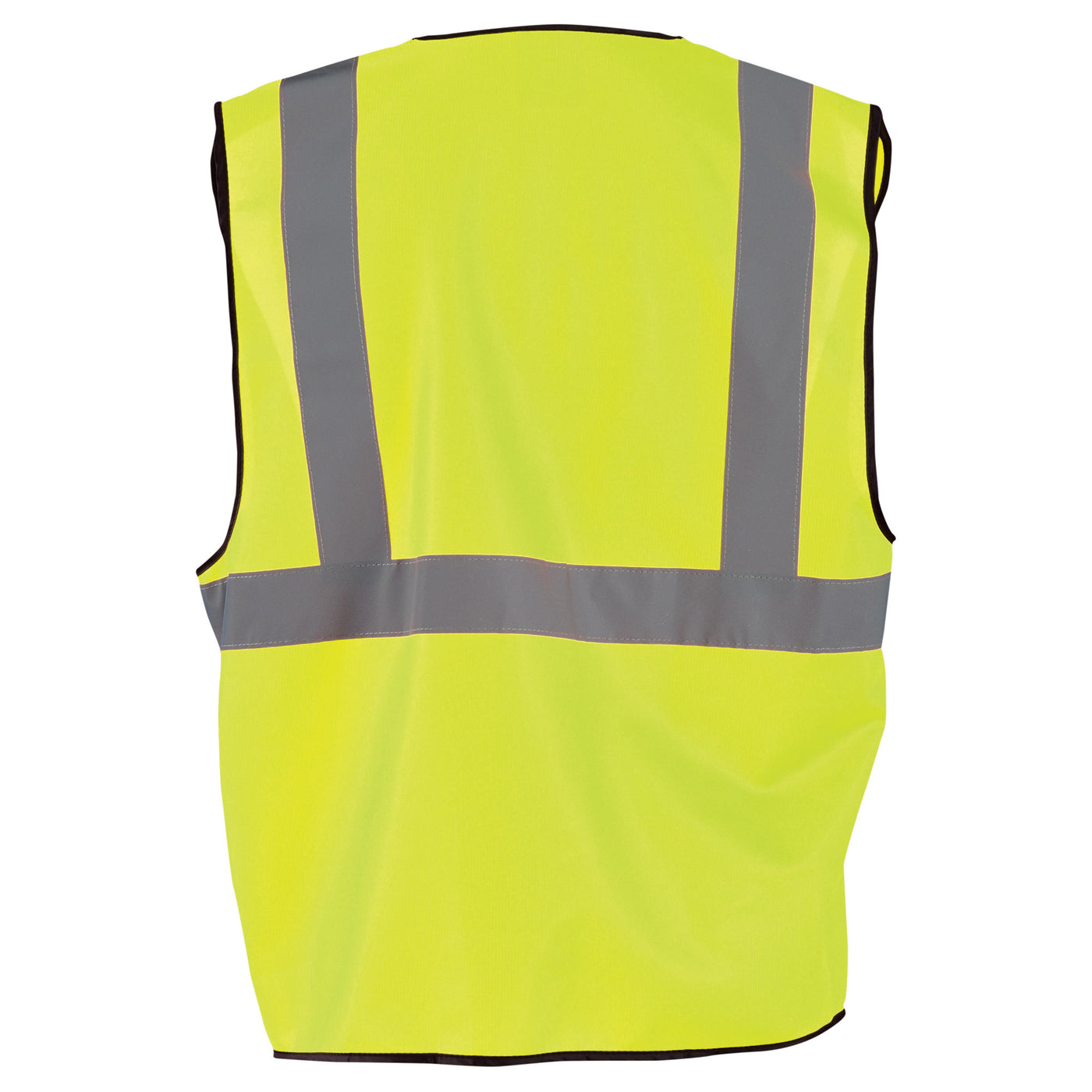 OccuNomix High Visibility Value Mesh Safety Vest with Zipper - Yellow ...
