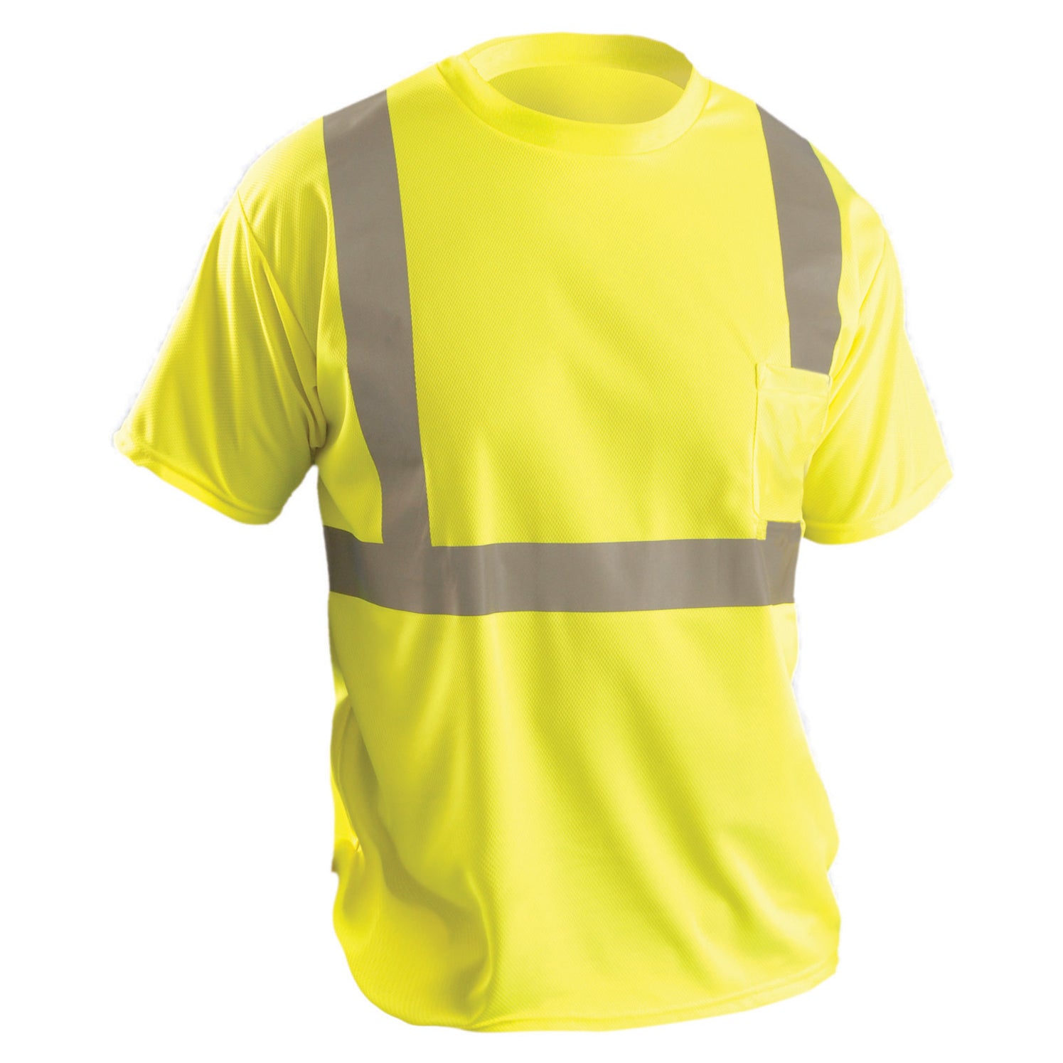 ANSI Class 2 High Visibility Shirts | Reflective Safety Work Shirt ...