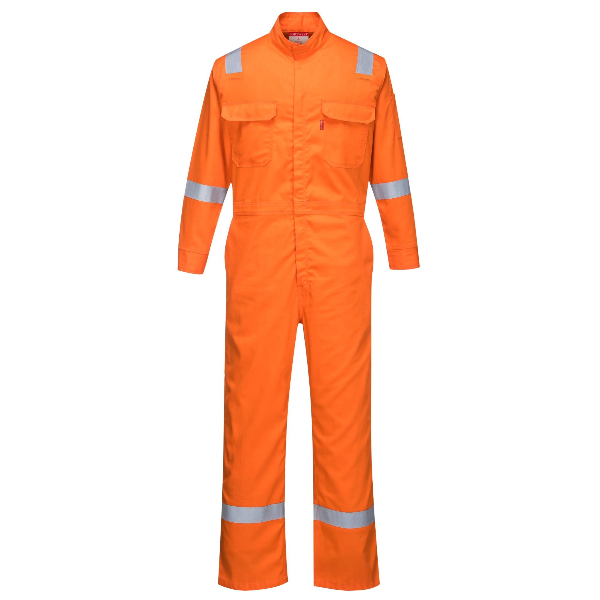 Orange Coveralls | Orange Work Jumpsuit & Boiler Suits — Safety Vests ...