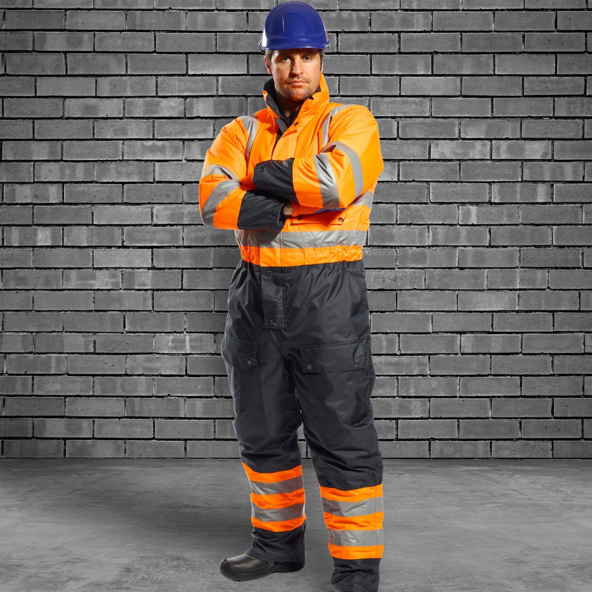Portwest Hi Vis Contrast Coverall ANSI Class 3 - S485 — Safety Vests ...