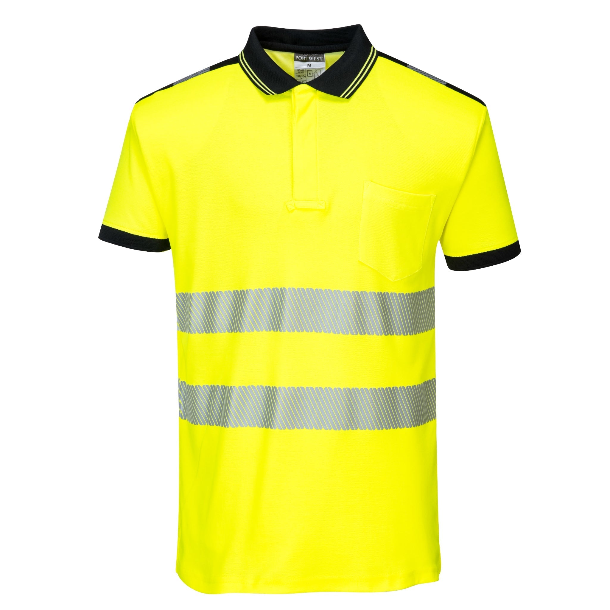 High Visibility Polo Shirts | Safety Reflective Work Shirt — Safety ...