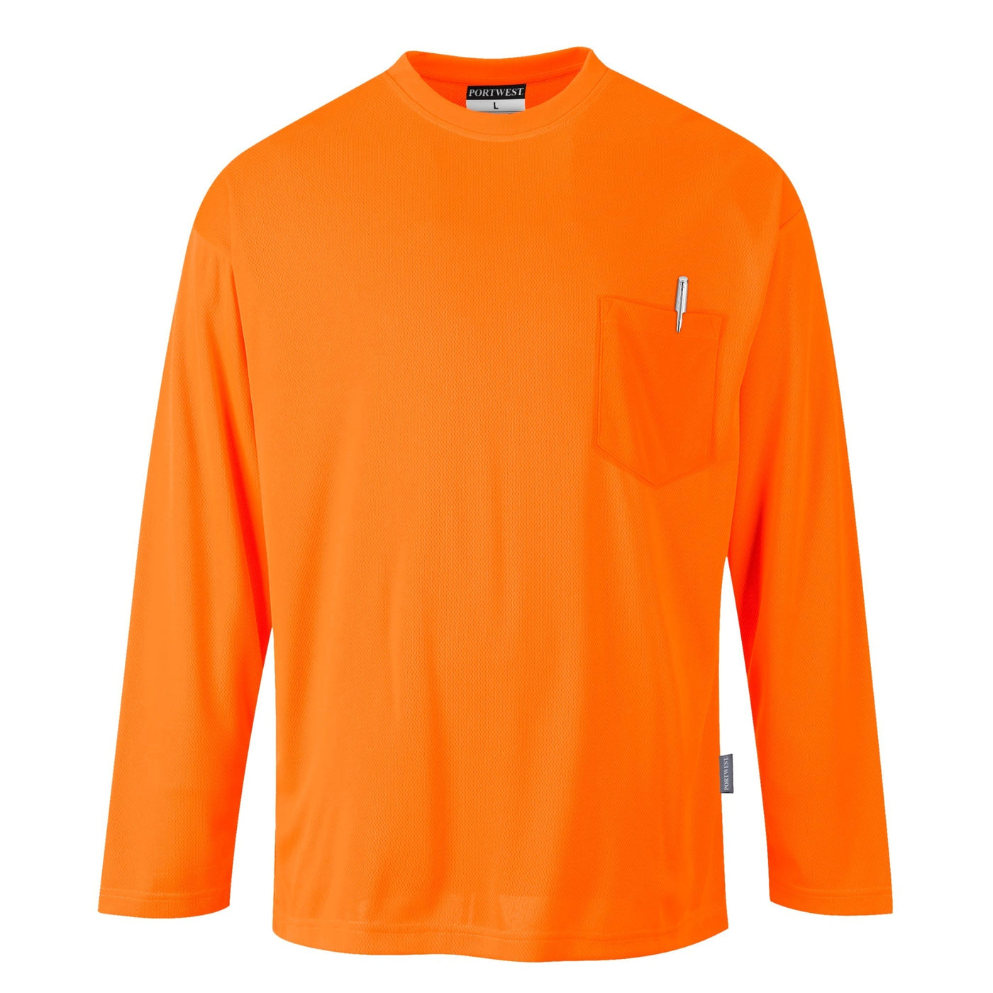 PORTWEST® Hi Vis Long Sleeve Shirt - Non-ANSI - S579 — Safety Vests and ...