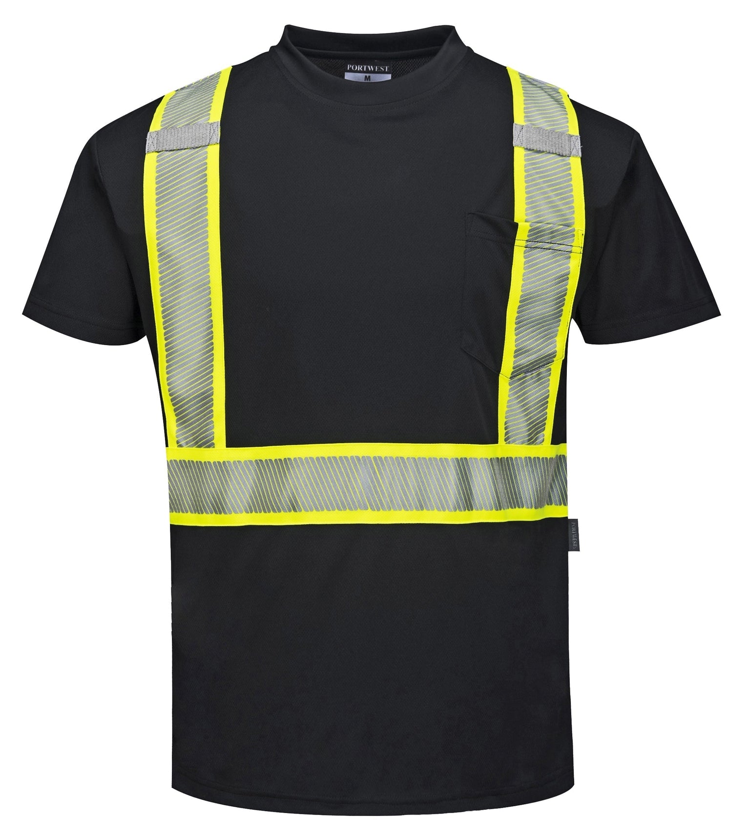 High Visibility T Shirts | Reflective Safety Work Tee Shirts — Safety ...