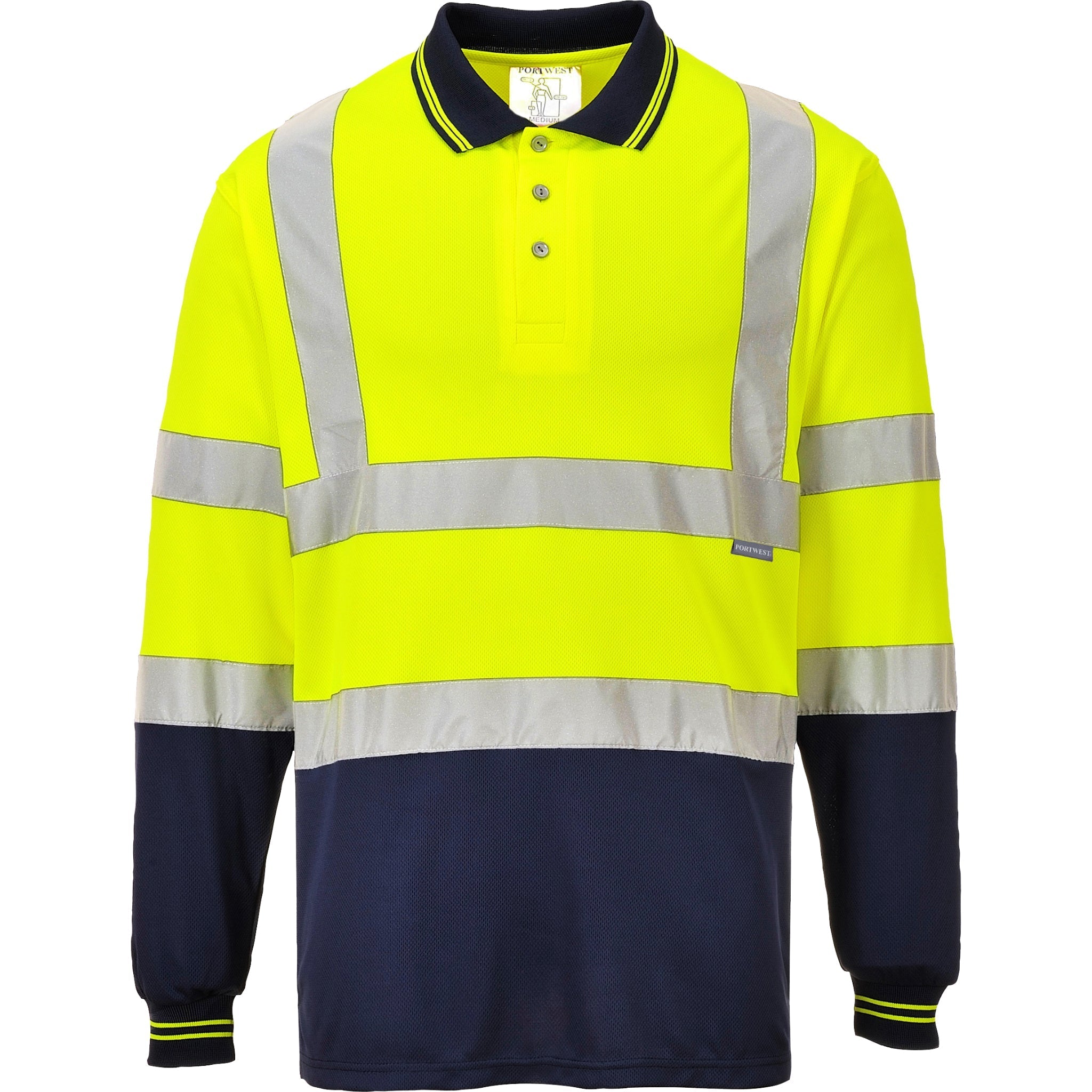 High Visibility Polo Shirts | Safety Reflective Work Shirt — Safety ...