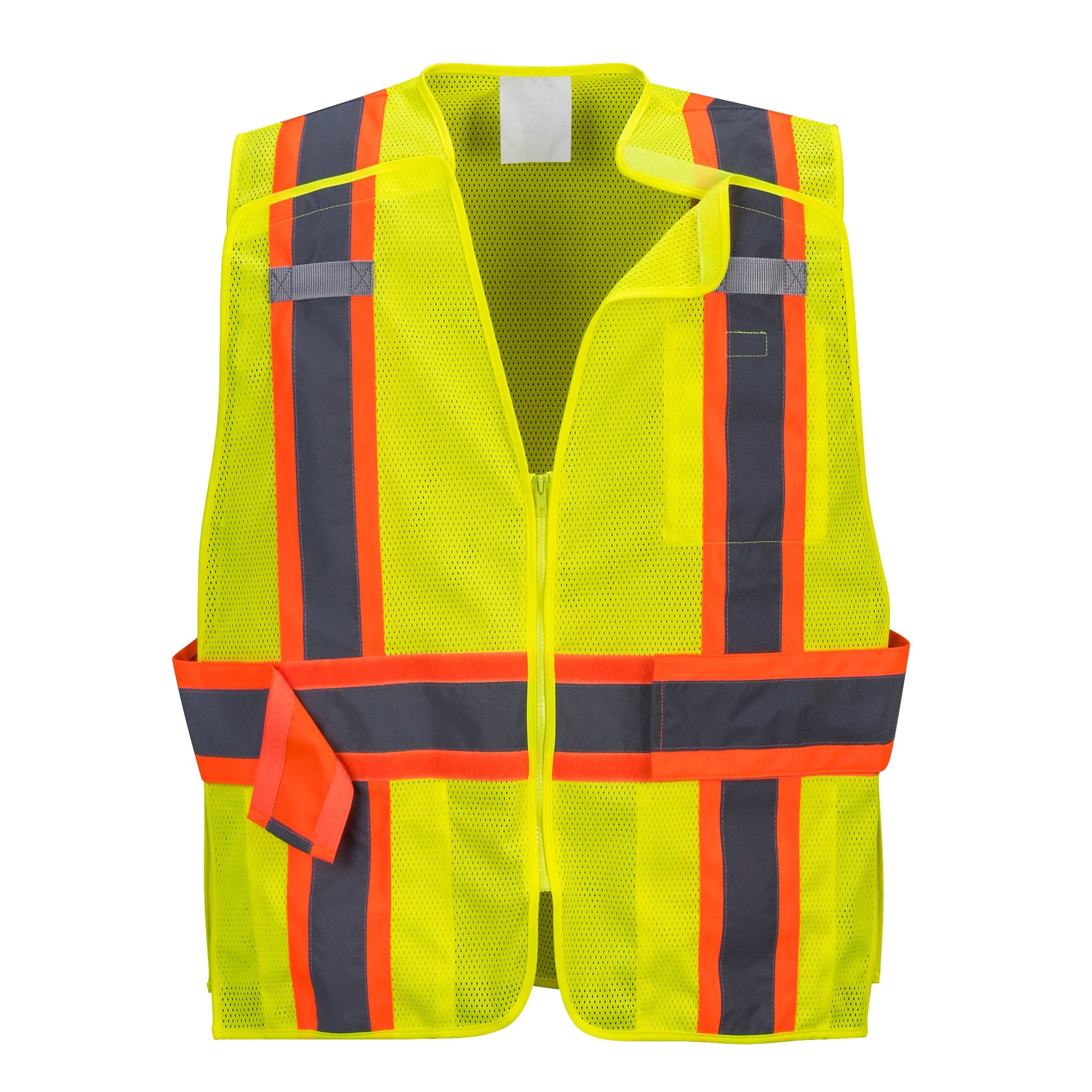 Safety Vest with Pockets | High Visibility Work Vests — Safety Vests ...