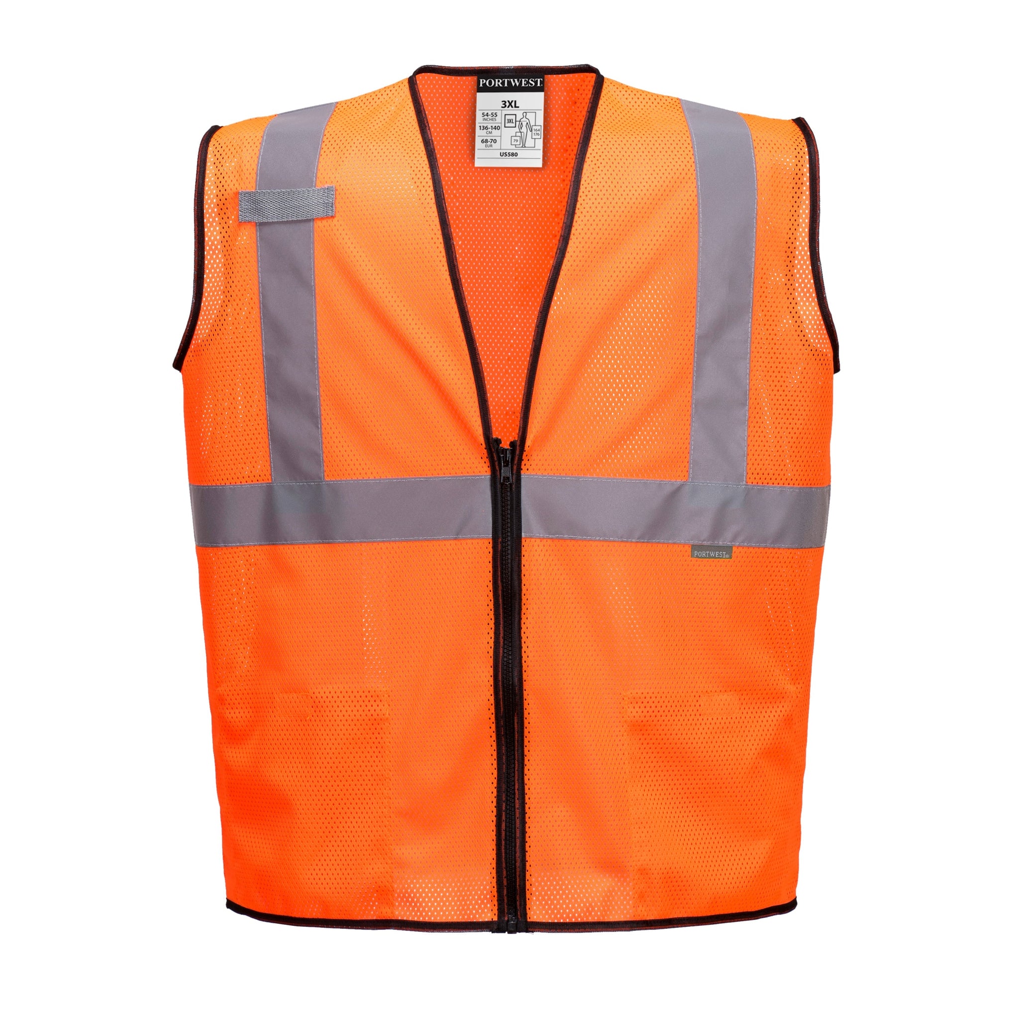 Orange Safety Vest | High Visibility Reflective Vests — Safety Vests ...