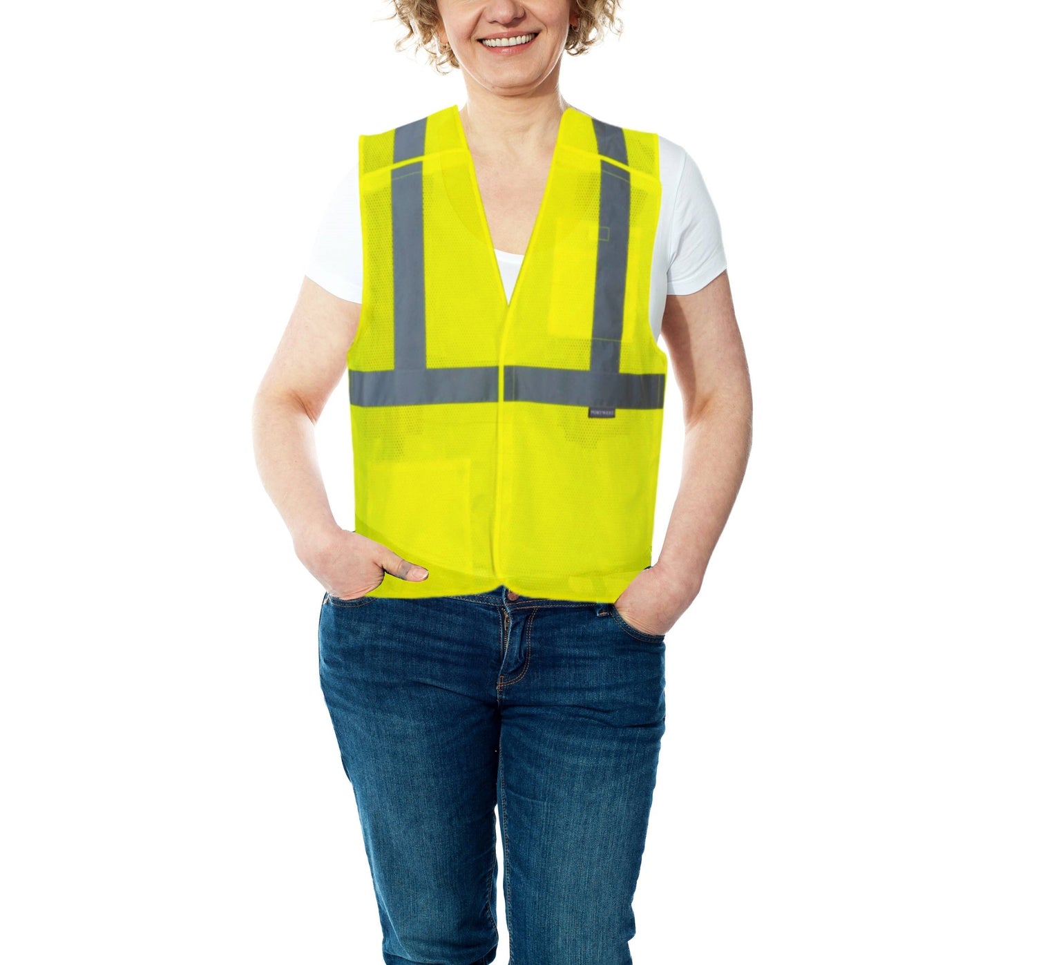Yellow Safety Vest | Lime Construction Worker Vests — Safety Vests and More