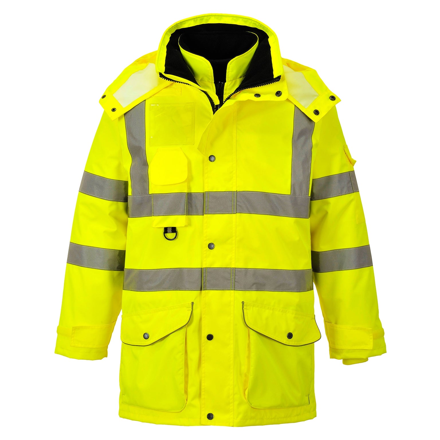 Hi Vis Jacket With Removable Lining / Sleeves — Safety Vests and More