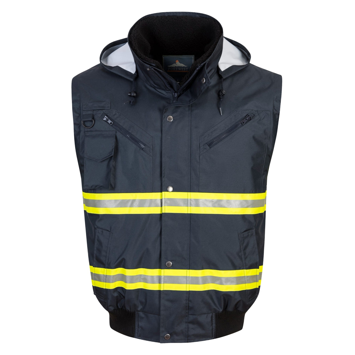 PORTWEST® Enhanced Visibility 3-in-1 Bomber Jacket - F126 — Safety ...