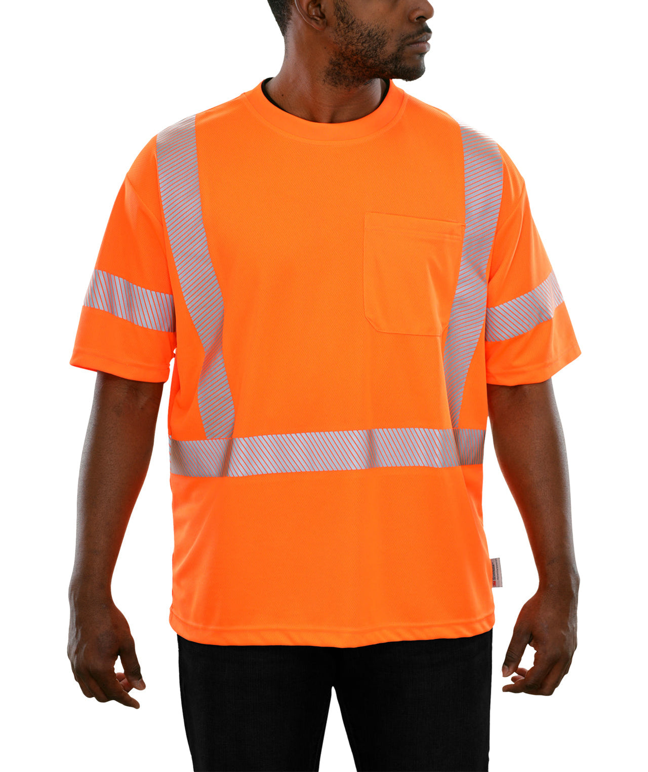 Big and Tall High Visibility Shirts | Reflective Work Safety Shirt — Safety Vests and More