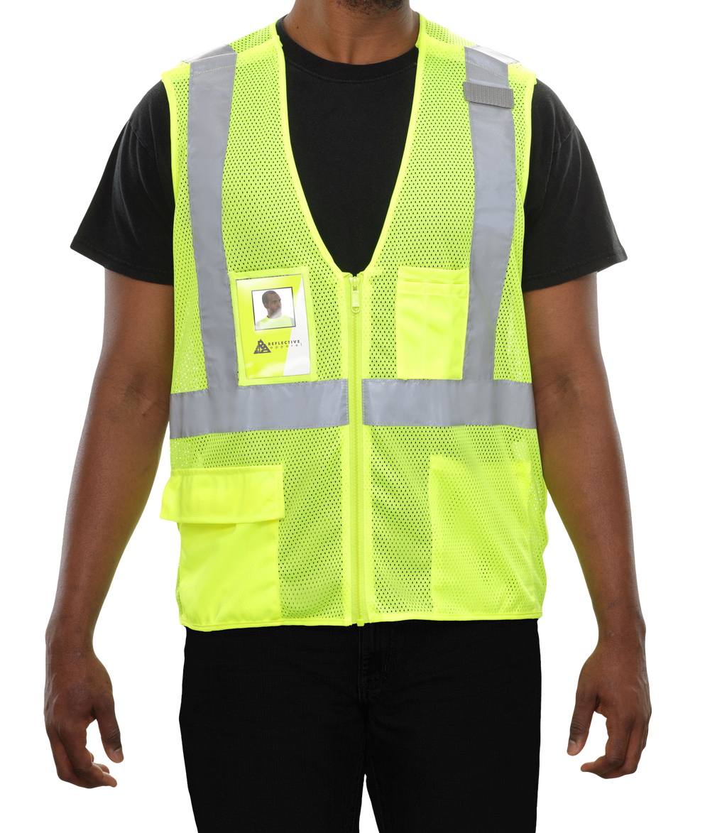 Reflective Apparel Safety Vest | High Visibility Work Vests — Safety ...